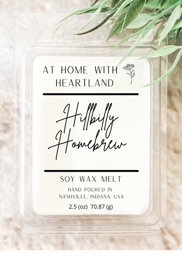 2.5oz Wax Melts - Hillbilly Homebrew – At Home with Heartland